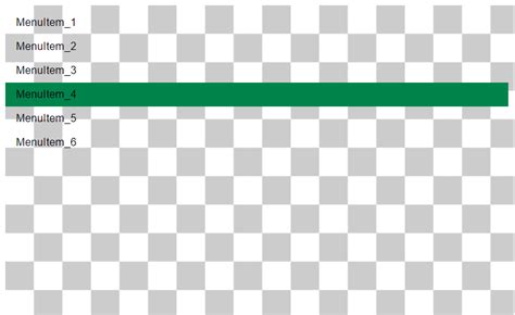 theming for menulist component focusopacity and hoveropacity not