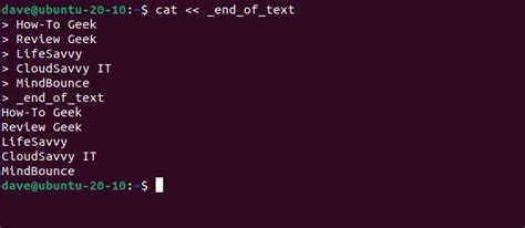 How To Use Here Documents” In Bash On Linux