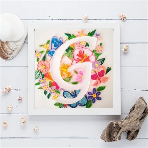 Quilling Letters Of Alphabet
