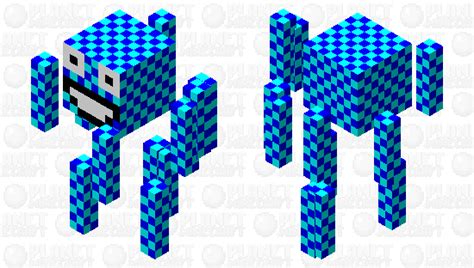 Blue Blaze Skin Minecraft Mob Skin
