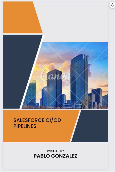 upcoming book salesforce ci cd pipelines