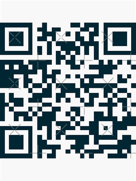 Voskhodart Neocities Website Qr Code Sticker For Sale By Voskhodart