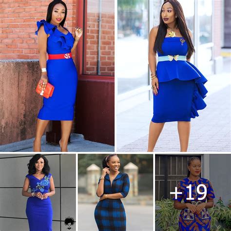Classy Ways To Rock Blue Coloured Dress To Office And Work Places This