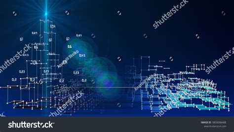 Abstract Analysis Infographics Background 3d Diagram Stock Illustration