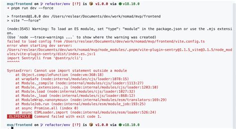 Bug With Vite 315 · Issue 117 · Ikenfinvite Plugin Sentry · Github