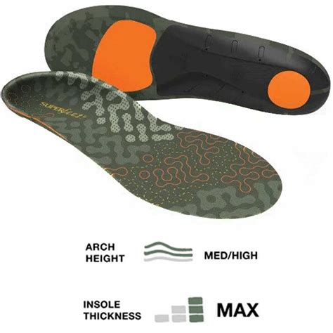 Superfeet Hike Cushion Insoles Camofire Discount Hunting Gear Camo