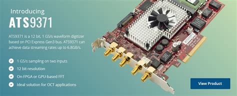 Alazartech Pci Digitizers Pc Oscilloscope Pc Scope Card And Systems