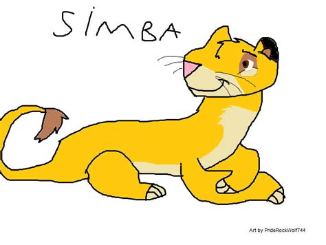 Cub Simba By Priderockwolf744 On Deviantart