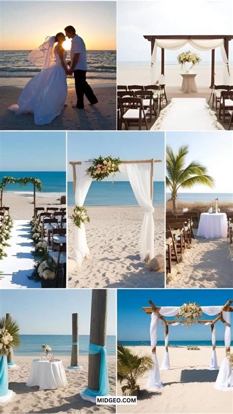 17 Simple Beach Wedding Ideas And Themes Youll Love