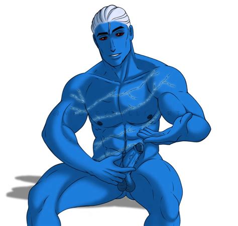 Rule 34 Abs Blue Body Blue Skin Greek Mythology Hades Lore Olympus