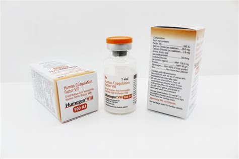 Human Coagulation Factor Viii 500iu Manufacturer And Supplier