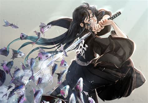 Download Muichiro Tokito Anime Demon Slayer Kimetsu No Yaiba Hd