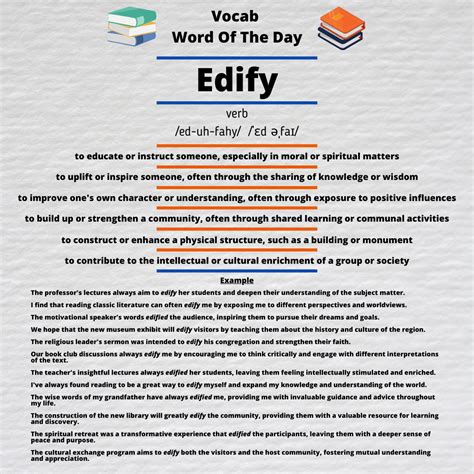 Edify Definition