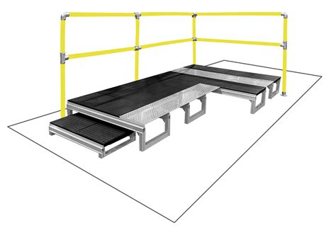 Wearwell Foundation™ Modular Work Platform System The Safety Source Llc