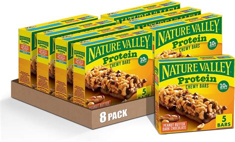 Nature Valley Creamy Protein Bars Peanut Butter Chocolate