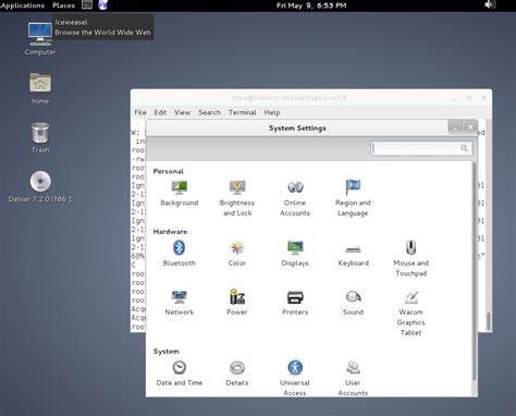 Rpgnome Configure Systemwide Proxy Howto Picture1png ☩ Walking In