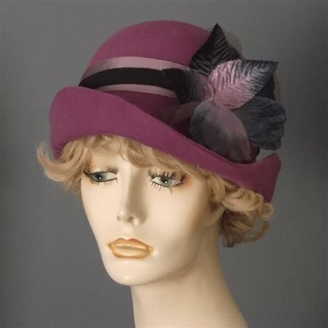 Mauve Church Hat Etsy