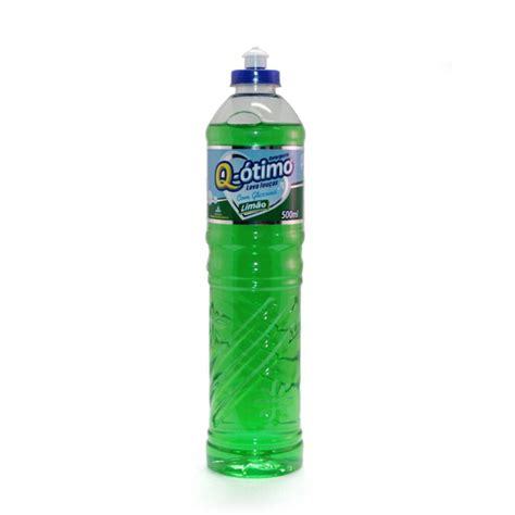 Detergente Lava Louca Q Otimo Limao 500ml Ever Limp