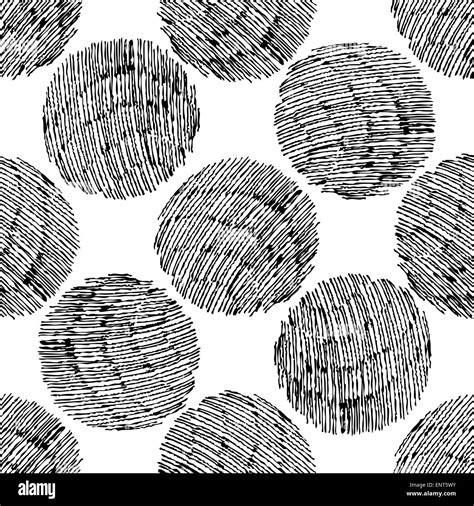 Seamless Stylish Hand Drawn Pattern Stock Vector Image And Art Alamy