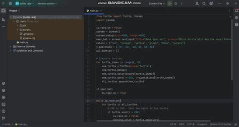 introducing my python turtle race project sakshi aghav posted on the