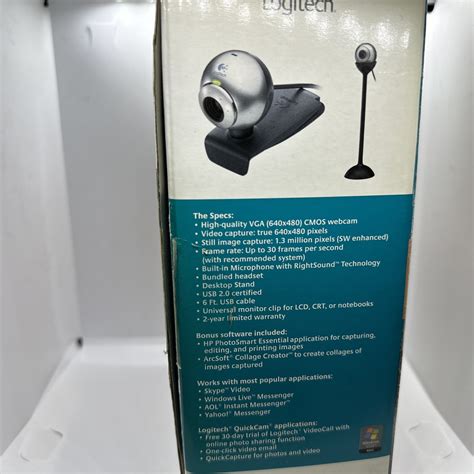Logitech Quickcam Im Connect 961459 0403 Web Cam 97855038517 Ebay