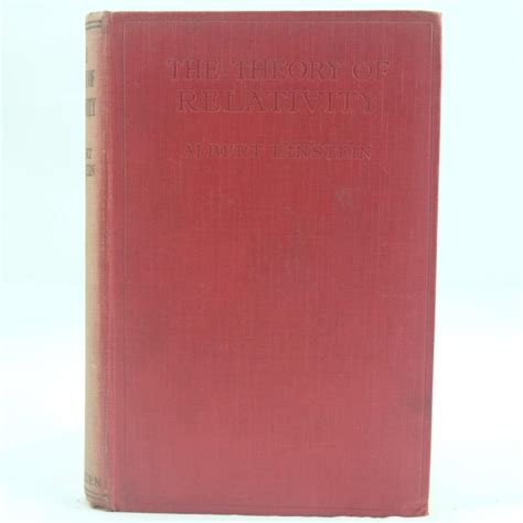 Relativity By Einstein Rare And Antique Books