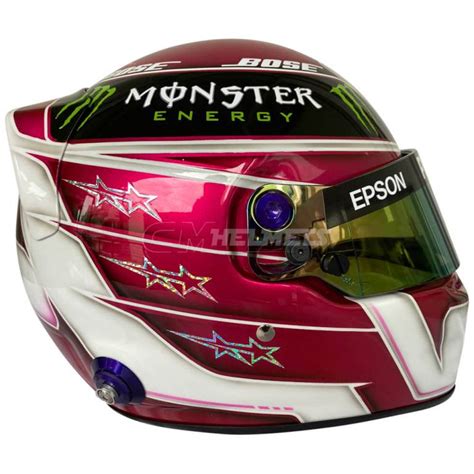 Lewis Hamilton 2008 Monaco Gp Diamond Edition F1 Replica Helmet Full