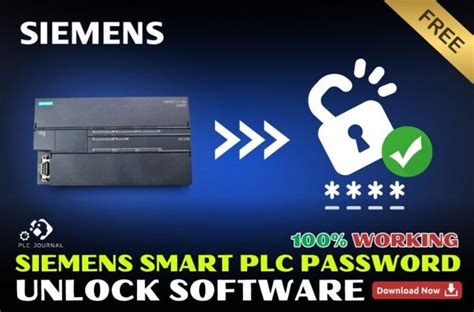 siemens smart plc unlock password software 100 free 2025