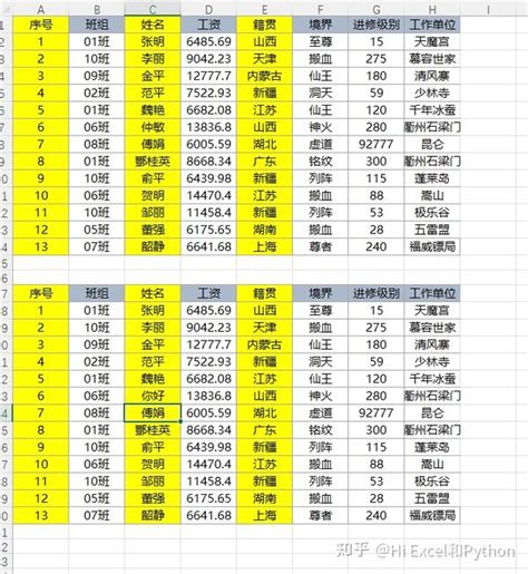 Excel中如何对两份表格核对数据？