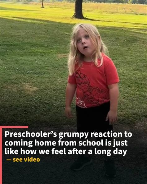 Preschooler S Grumpy Homecoming Mirrors Our Mood After Work