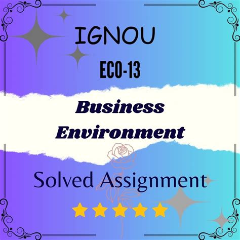 Eco 13 Solved Assignment