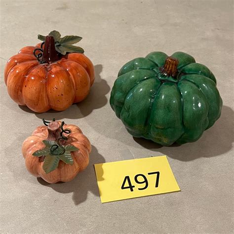 Ceramic Pumpkins