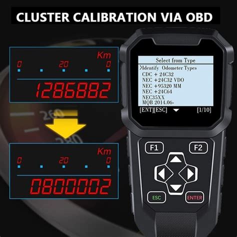 Obdprog Mt401 Car Odometer Mileage Correction Adjustment Obd2 Scanner