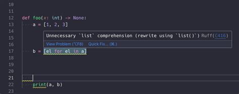 Python How To Display Rule Numbers In Ruff Warnings Using Vs Code Stack Overflow