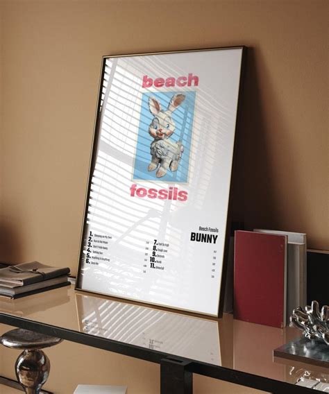 Beach Fossils Bunny Album Cover Poster For Home Wall Art Sold By