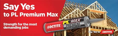 Loctite Pl Premium Max Construction Adhesive 9 Fl Oz 1 Cartridge