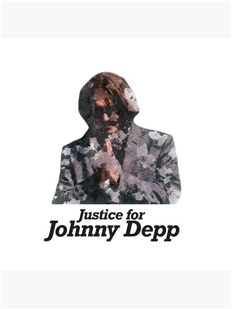 Justice For Johnny Depp Poster For Sale By Ahmedbuhaisi Redbubble