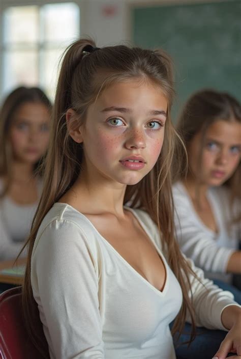 Real Photo 4 Really Young Slovak Girls Looking Very Young Seaart Ai
