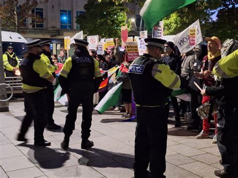 Live Raise The Flag And Anti Fascist Protests Unfold In Plymouth
