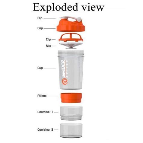 Shaker Bottle Exploded View In 2024 Bottle Shaker Bottle Water Bottle Shaker Bottle Exploded View In 2024 Bottle Shaker Bottle Water Bottle