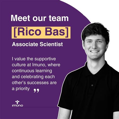 Were Excited To Celebrate Rico Bas On His 6 Month Anniversary As An