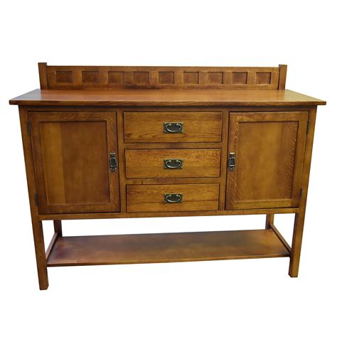 Mission Sideboards Mission Style China Cabinets For Sale — Crafters