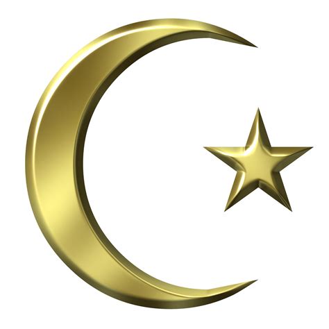 3d Golden Islamic Symbol African History Facts American History