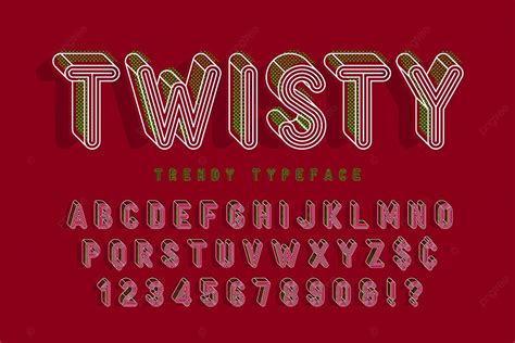 스트라이프 3d 디스플레이 글꼴 Popart 디자인 포스터 템플릿 Psd 다운로드 디자인 자료 다운로드