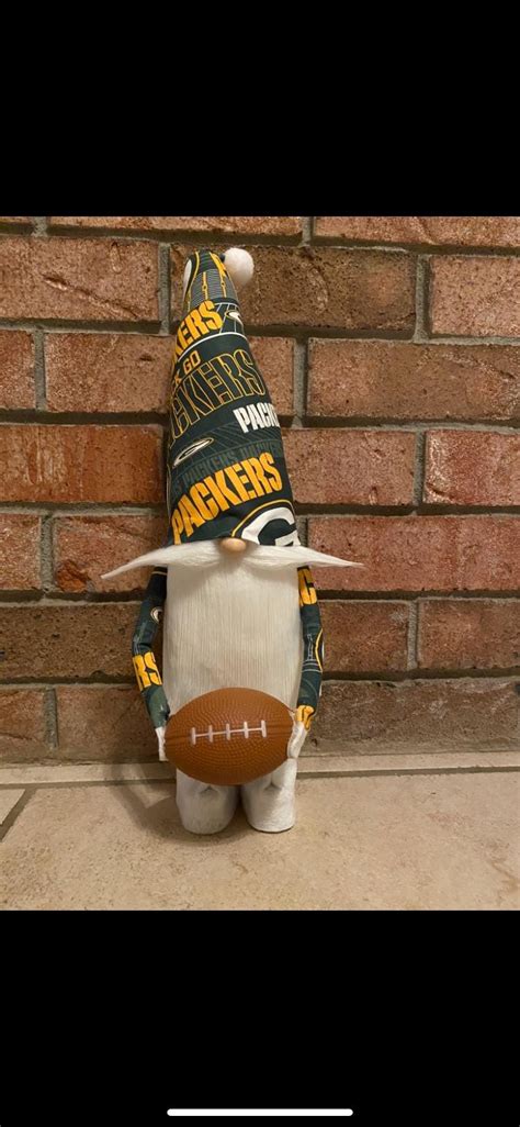 Green Bay Packers Gnome Etsy