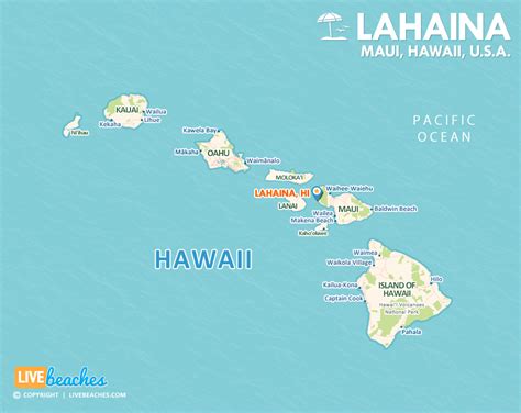 Lahaina Resort Map