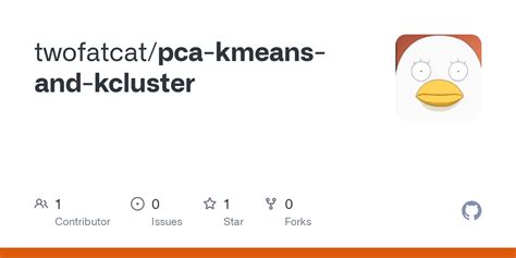 GitHub Twofatcat Pca Kmeans And Kcluster