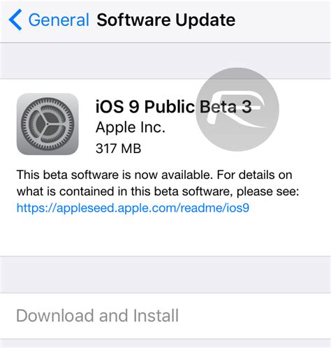Apple Releases Ios 9 Public Beta 3 Redmond Pie