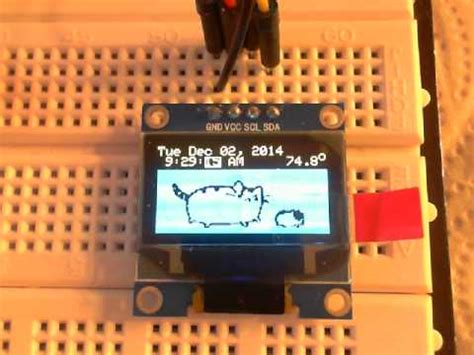 DS OLED Clock Added Alarm Function YouTube
