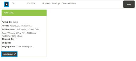 Fulfillment Pro Label Splitting Paradigm ERP By Paragon Documentation